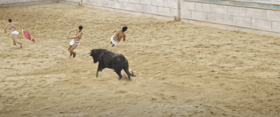 Daily Wire Reveals Behind-The-Scenes Video Of Real-Life Bull Leapers ...