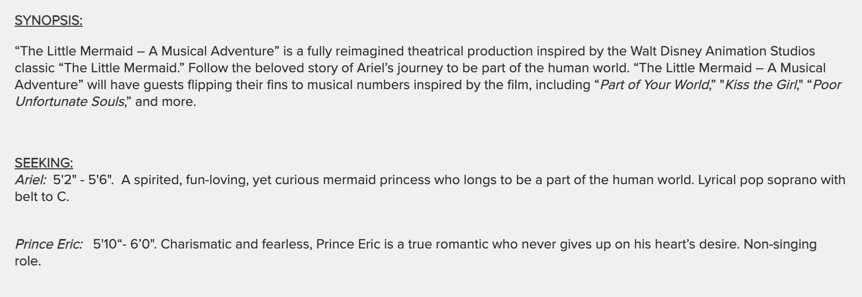 Disney Gets Sneaky in Casting Gender Diverse Little Mermaid