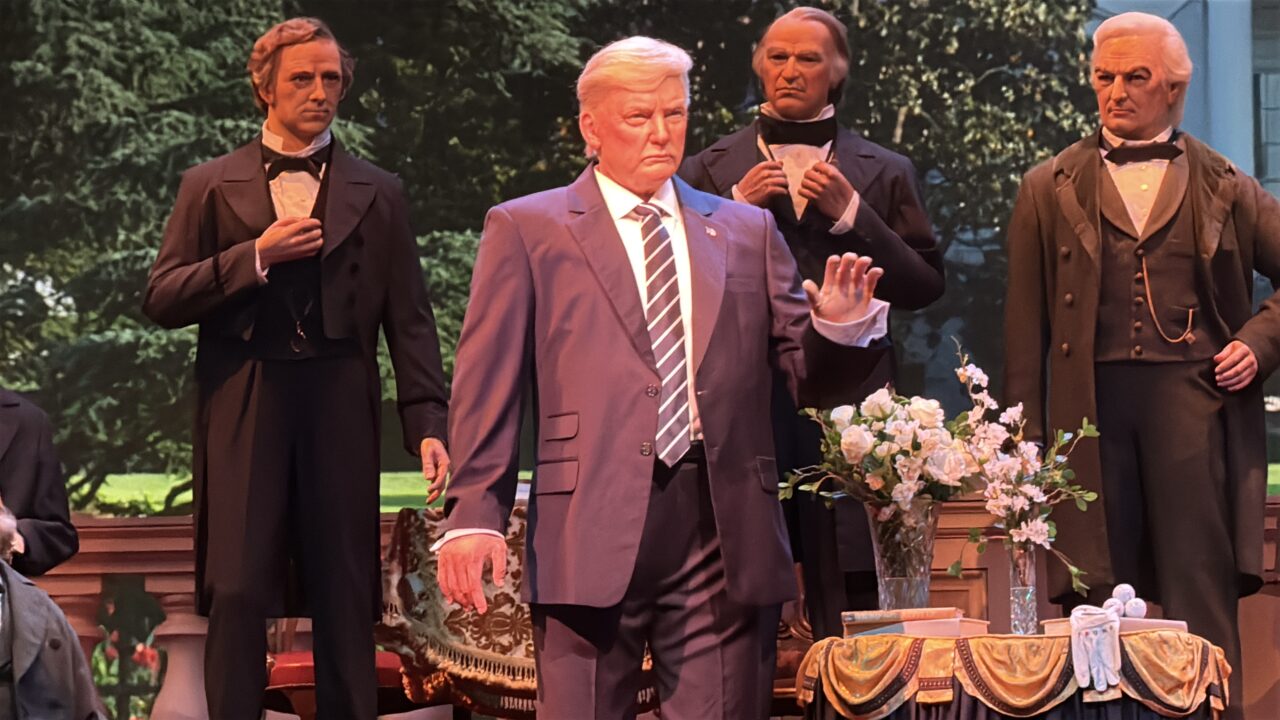 FULL REPORT: President Trump Returns to Hall of Presidents, Cast ...