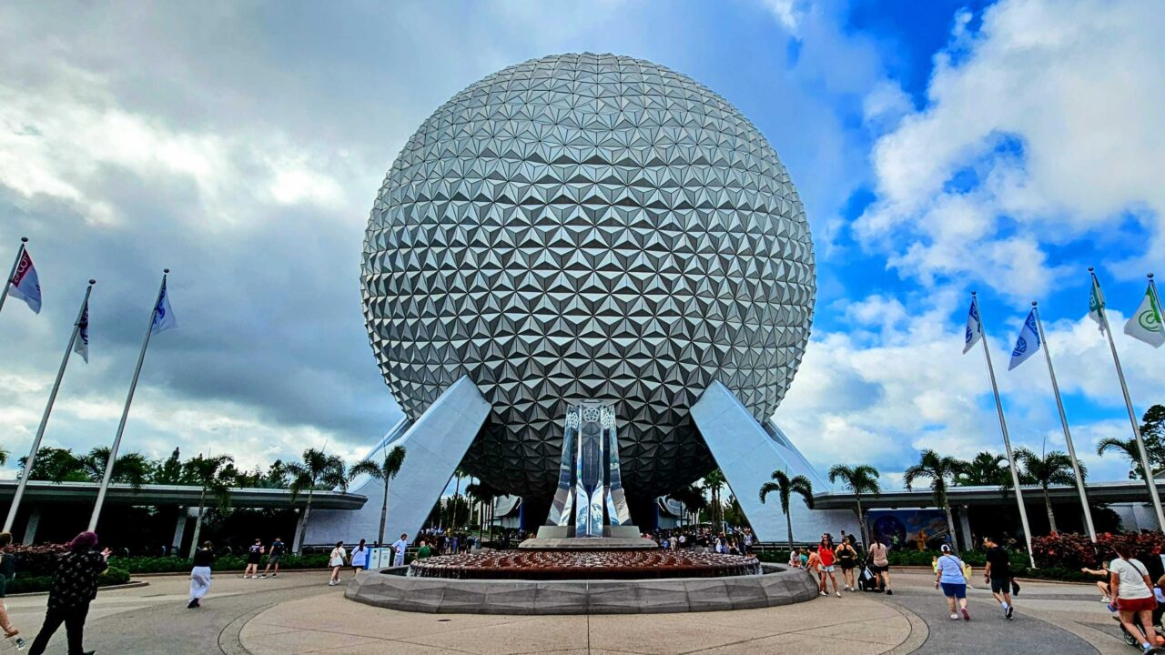 EPCOT PLAY Pavilion Flag Removed From Park Entrance, Years After Bob ...